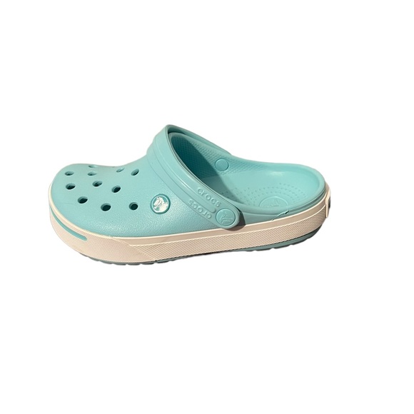 Shoes | Crocs Light Blue White | Poshmark